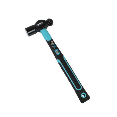 US PRO 40OZ Ball Pein Hammer With TPR Handle Mechanics / Engineers 3301 ...