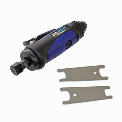 US PRO AIR DIE GRINDER 1/4" STRAIGHT ANGLE COMPOSITE BODY CUT OFF TOOL 8424