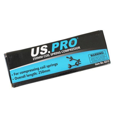 US PRO Coil Spring Compressor Clamp Set 250mm 6213