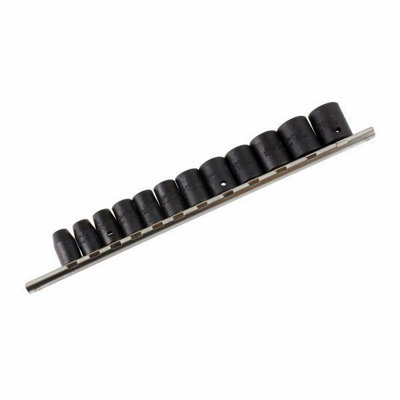 US PRO Tools 12pc 3/8'' Dr Shallow Impact Socket Set Metric 8-19mm 6 ...