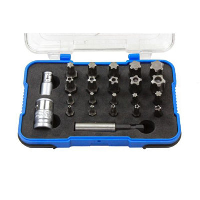 US PRO Tools 23 Piece Torx & Torx Plus Security Bit Set T10 - T60 ...