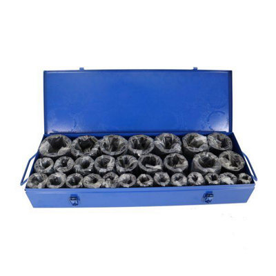 US PRO Tools 29PC 3/4" DR 6PT Deep Impact Metric Socket Set 19 - 65mm ...