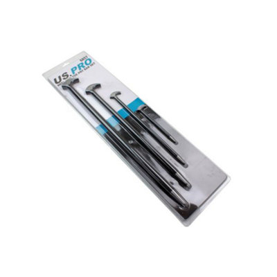 US PRO Tools 4pc Heel Bar Set Podgers Pry Bars Toe 150, 300, 400, 500mm ...