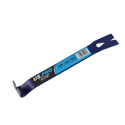 US PRO Tools 7 Flat Crowbar Pry Bar Mini Flat Nail Bar 6881