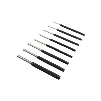 US PRO Tools 8 PC Pin Punch Set Drifting Parallel Punches 2.4mm - 9.5mm ...