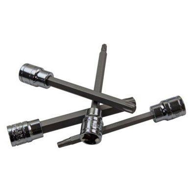 Buy US PRO Tools 8Pc 3/8" Dr. 110mm Long Torx Bit Socket Set T25 to T60 ...