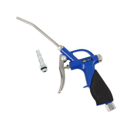 US PRO Tools Air Dust Gun 100mm Nozzle With Grip Handle 8780 | DIY at B&Q