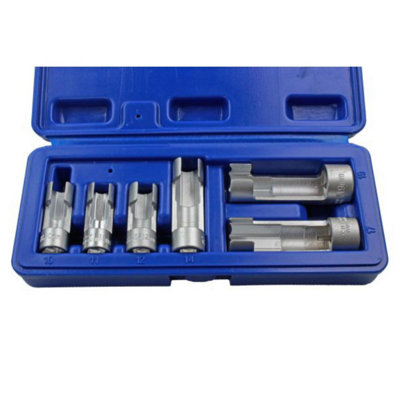 US PRO Tools Difficult Access Sockets 3/8 + 1/2" Drive 10mm - 19mm 5558 ...