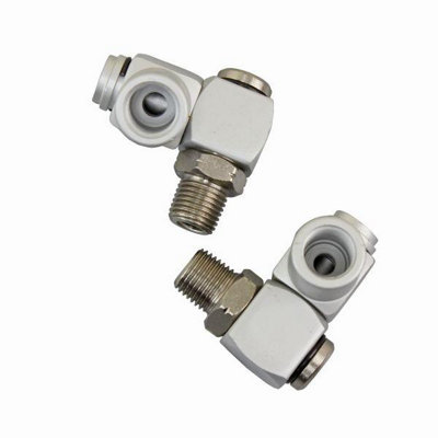 US PRO Tools Z-Swivel Air Line Hose Connector 1/4'' BSP X 2 8319