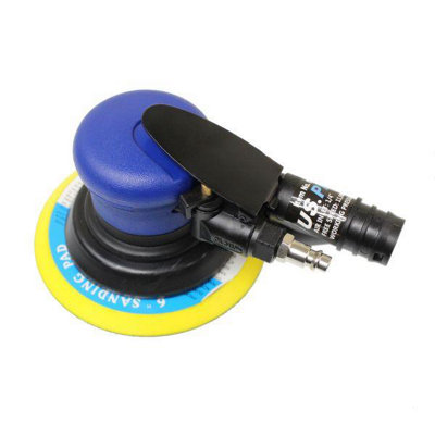 US PRO Vacuum Type Random Orbital Dual Action DA Air Sander 8323 Dust Extractor