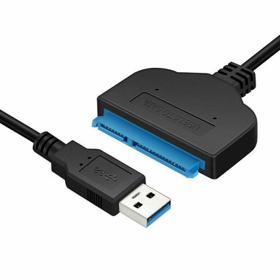 USB 3.0 To SATA 22 Pin 2.5 Inch Hard Disk Drive SSD Adapter Connector ...