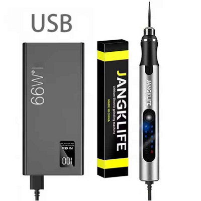 USB Cordless Rotary Tool Kit Mini Wireless Engraving Pen for Wood ...