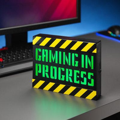 USB Powered Gaming in Progress Lightbox