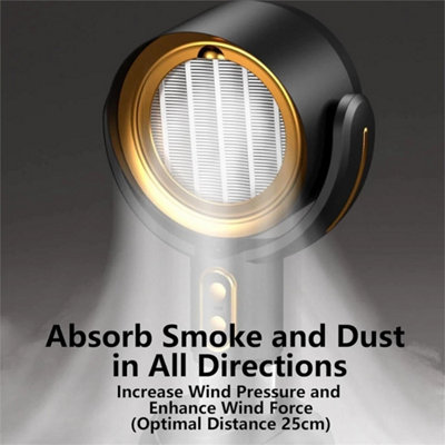 USB Rechargeable Desktop Smoke Hood Mini Smoke Remover for Home Cooking