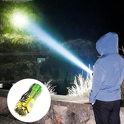 USB Rechargeable Super Bright LED Mini Torch Tactical Flashlight