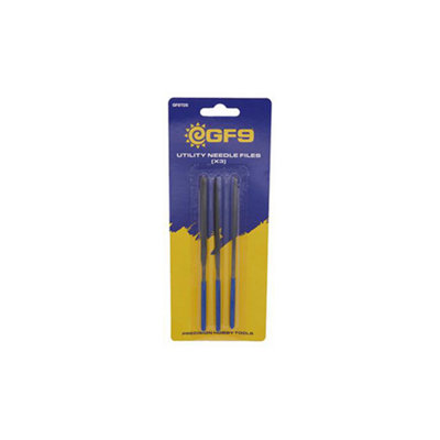 Utility Needle Files x3 - Brand New and Sealed