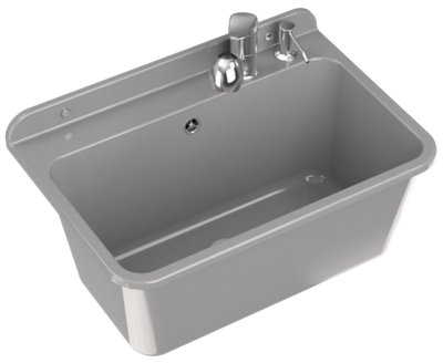Utility Sink Granitan Large Garage, Boiler Room, Laundry with Tap and ...