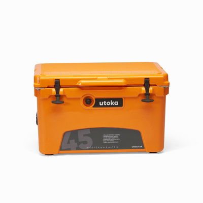 Utoka 45 Hard Cooler Cool Box - Rotomoulded LLDPE & Polyurethane foam ...