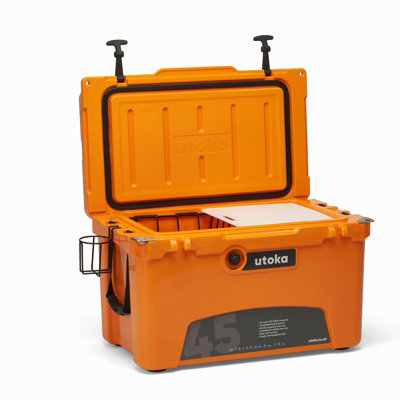Utoka 45 Hard Cooler Cool Box - Rotomoulded LLDPE & Polyurethane foam ...