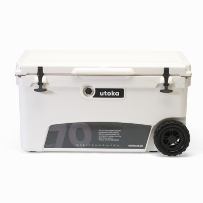 Utoka Tow 70 Hard Cooler Cool Box - Rotomoulded LLDPE & Polyurethane ...