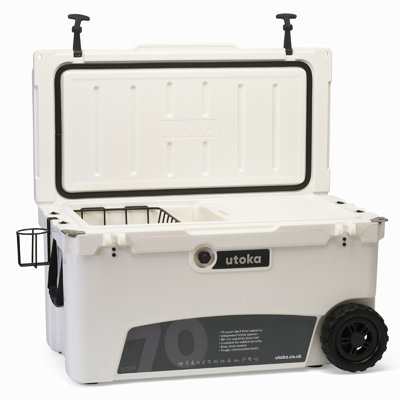 Utoka Tow 70 Hard Cooler Cool Box - Rotomoulded LLDPE & Polyurethane ...