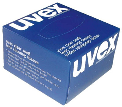 Uvex 9991-000 Cleaning Tissues For 9990-000 Boxof 450