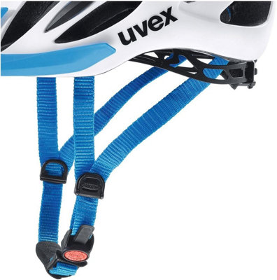 Uvex Cycle Helmet 'Flash' (53-56cm) White/Blue