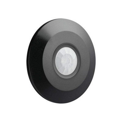 V-TAC 360 Degree PIR Motion Sensor Ceiling Light - Slim Black Design VT ...