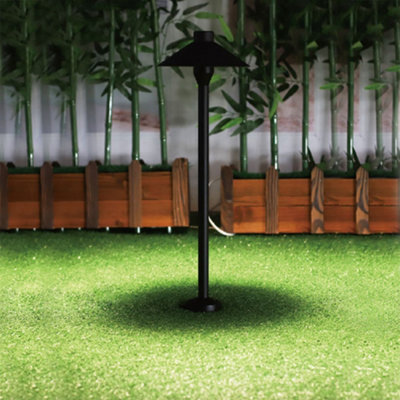 V-TAC Garden Ground Light Black Outdoor with LED Samsung Chip 6400K