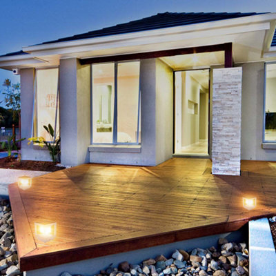 V-TAC Solar Pillar Light LED White Outdoor with Inbuilt Sensor