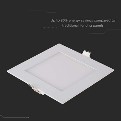 V-TAC VT214866 12W LED Mini Panels Light 2700K Square(Premium Series)