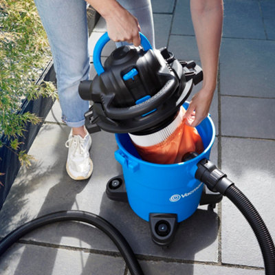 Vacmaster 1500W Garden and Artificial Grass Vacuum Cleaner with ...