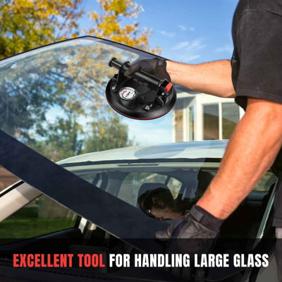 Vacuum Suction Lifter Set Glass and Tile Handling Tool with Pressure ...