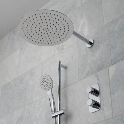 Vado Tablet Altitude Thermostatic Dual Concealed Mixer Shower Valve ...