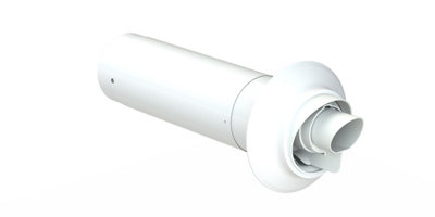 Vaillant Horizontal direct rear terminal 60/100 PP telescopic 0010039336.