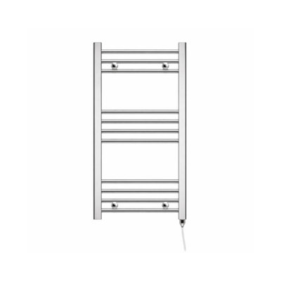 Valdern Chrome Electric Towel Rail 400 x 700 mm (150W)