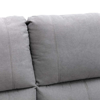 Valencia Fabric Chaise 3 Seater High Back Modern L Shaped Corner Lounge ...