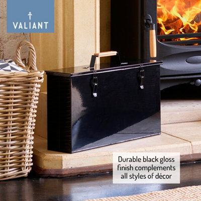Valiant Ash and Pellet Carrier Box for Stoves, Firepits, Chimeneas ...