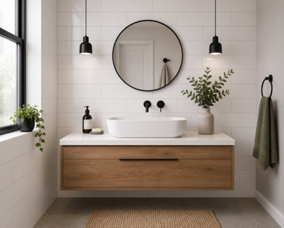 Valmere White Matt Ceramic Wall Tile (14 Pack - 1 Box - 1.4m2 Coverage ...
