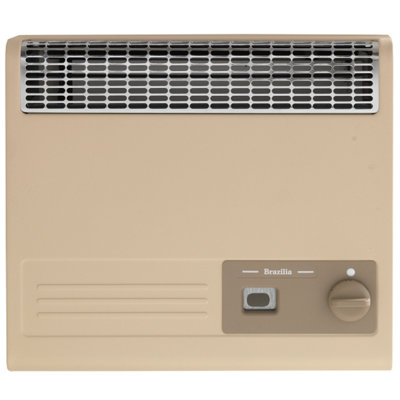 Valor Brazilia F5 Natural Gas Wall Heater 504521 Beige 1.5kw