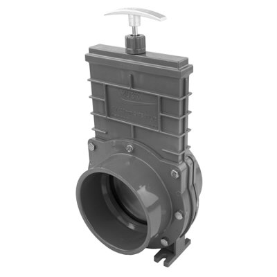 Valterra 4" Pond Slide Gate Valve Water Control for Filter Drainage ...