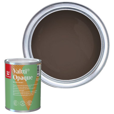 VALTTI OPAQUE EXTERIOR WOOD PAINT - WEATHERPROOF SEMI MATT FOR FENCES ...