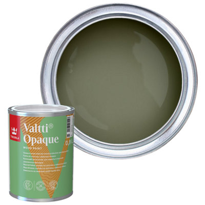Valtti Opaque Exterior Wood Paint - Weatherproof Semi Matt for Fences ...