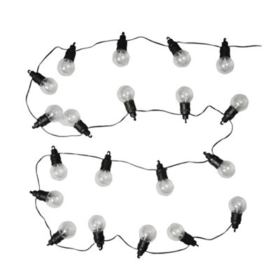 ValueLights 3 Pack IP44 Rated Integrated Warm White LED Festoon Clear ...