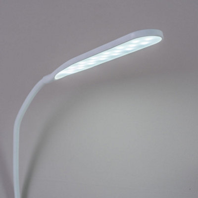 ValueLights Adjustable LED Daylight Desk Lamp with Clamp, Colour Modes ...