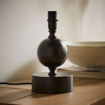 ValueLights Anthony Candlestick Squat Ball Table Lamp Base
