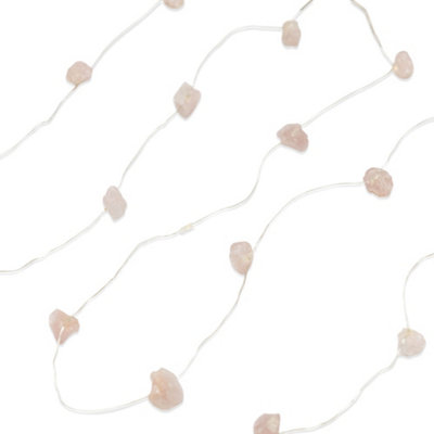 ValueLights Battery Operated Natural Crystal Wellness String Lights ...