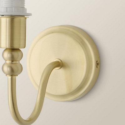ValueLights Binky Gold Rechargeable Wall Light Base