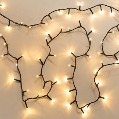 ValueLights Black Outdoor/Indoor Multi Function String Lights