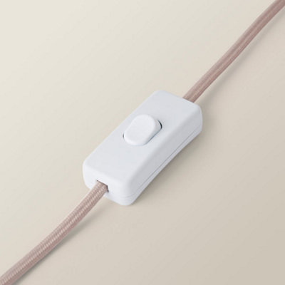 ValueLights Bobbles Rose Pink Bobbin Table Lamp Base